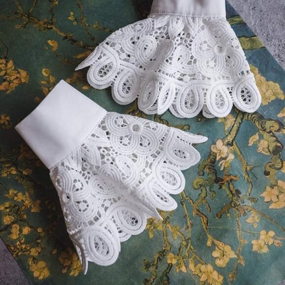 Accessories | Layered Lace White Cuffs | Poshmark